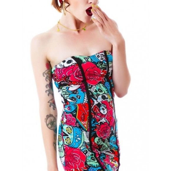 Iron Fist | Dresses | Iron Fist Tomb Sweeper Tube Dress | Poshmark
